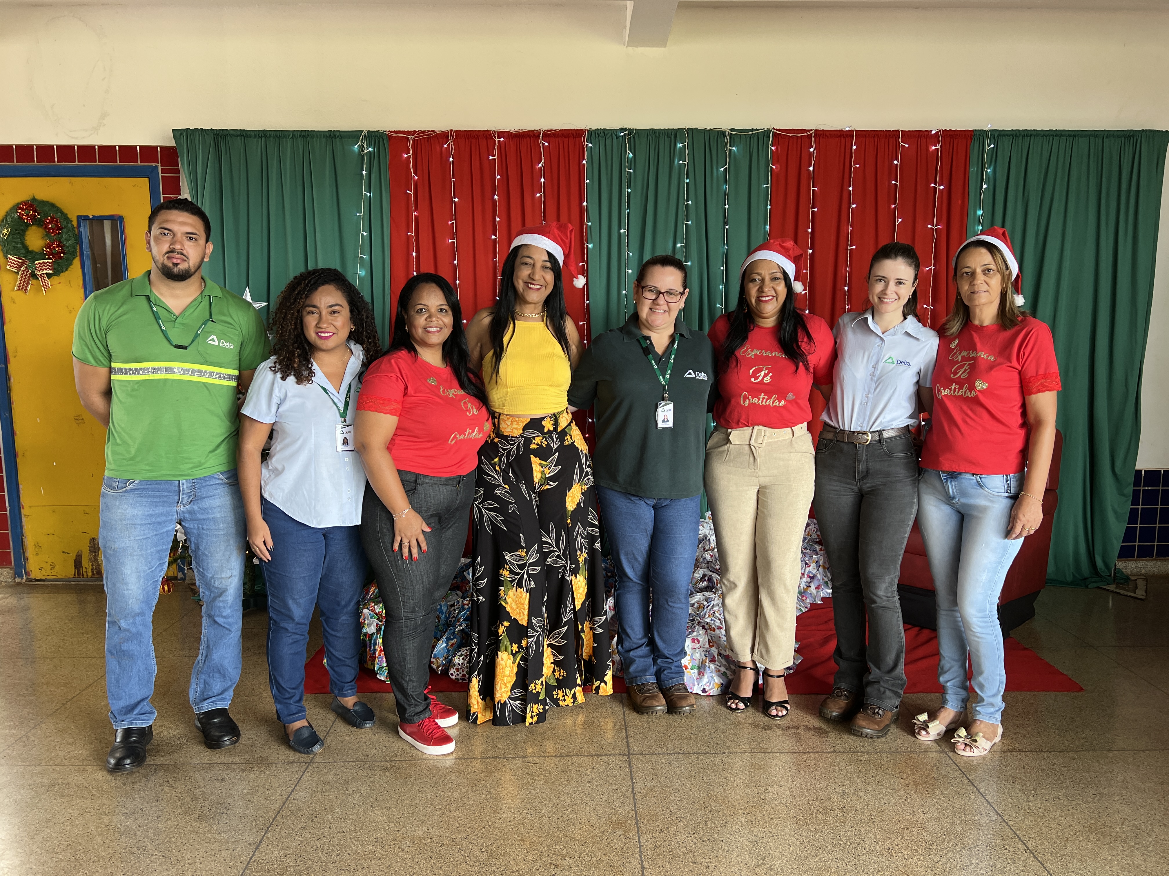 Papai Noel da Delta inicia temporada natalina pelo CEMEI Patrícia Dias ...